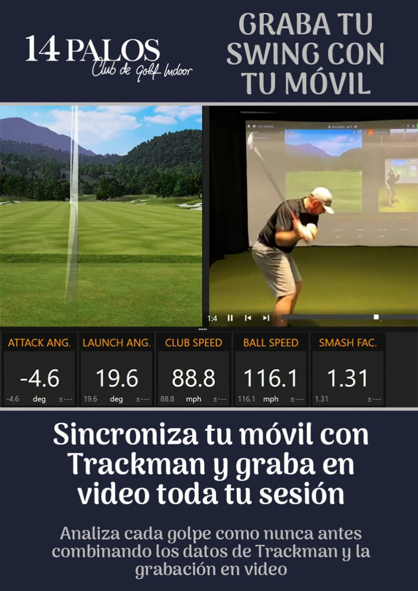 📱🎥 Graba tu swing con TrackMan y tu móvil – Te enseñamos cómo hacerlo ...